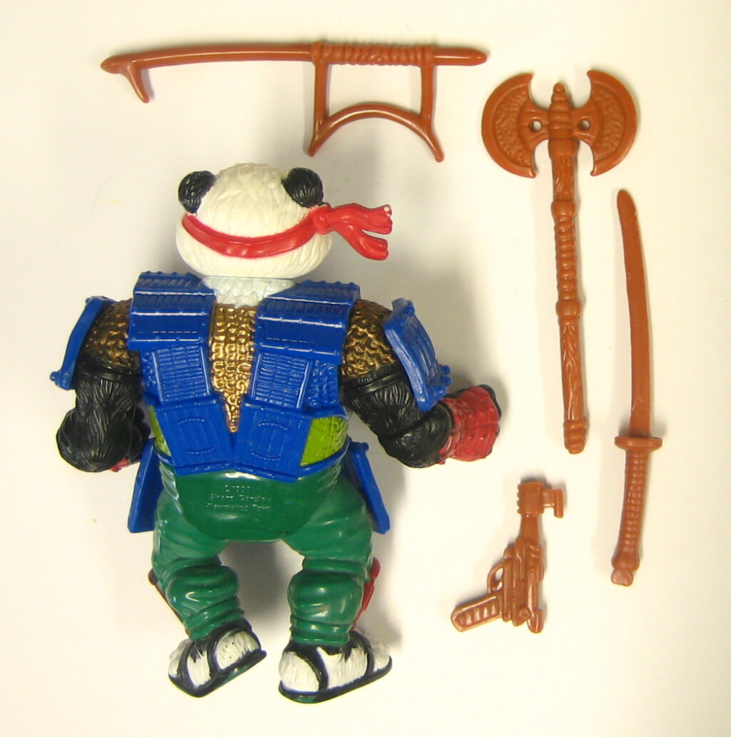 TMNT Original Series Panda Khan Action Figure – Complete – The Toys ...