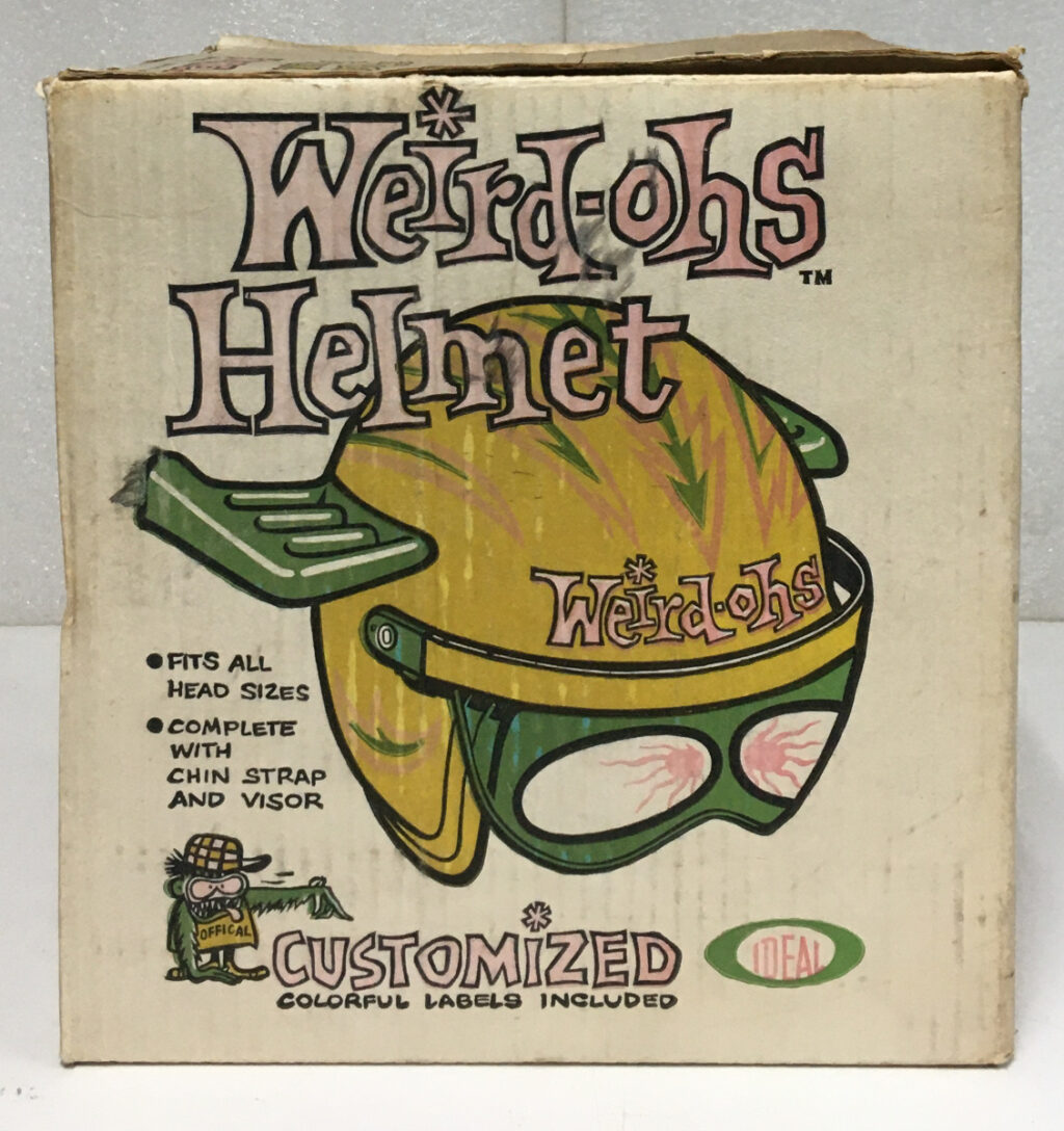 1964 Ideal Weird-Ohs Helmet in the Box – The Toys Time Forgot