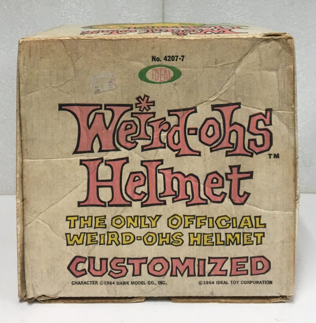 1964 Ideal Weird-Ohs Helmet in the Box – The Toys Time Forgot