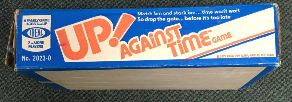 1977 Up! Against Time Game by Ideal – The Toys Time Forgot