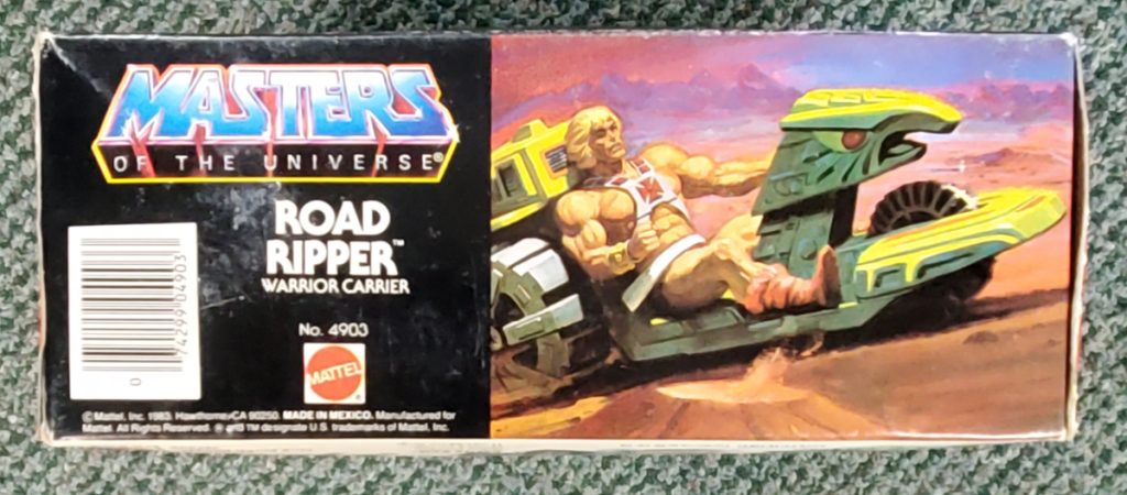 MIB 1983 Masters of the Universe (MOTU) Road Ripper in Factory Sealed ...