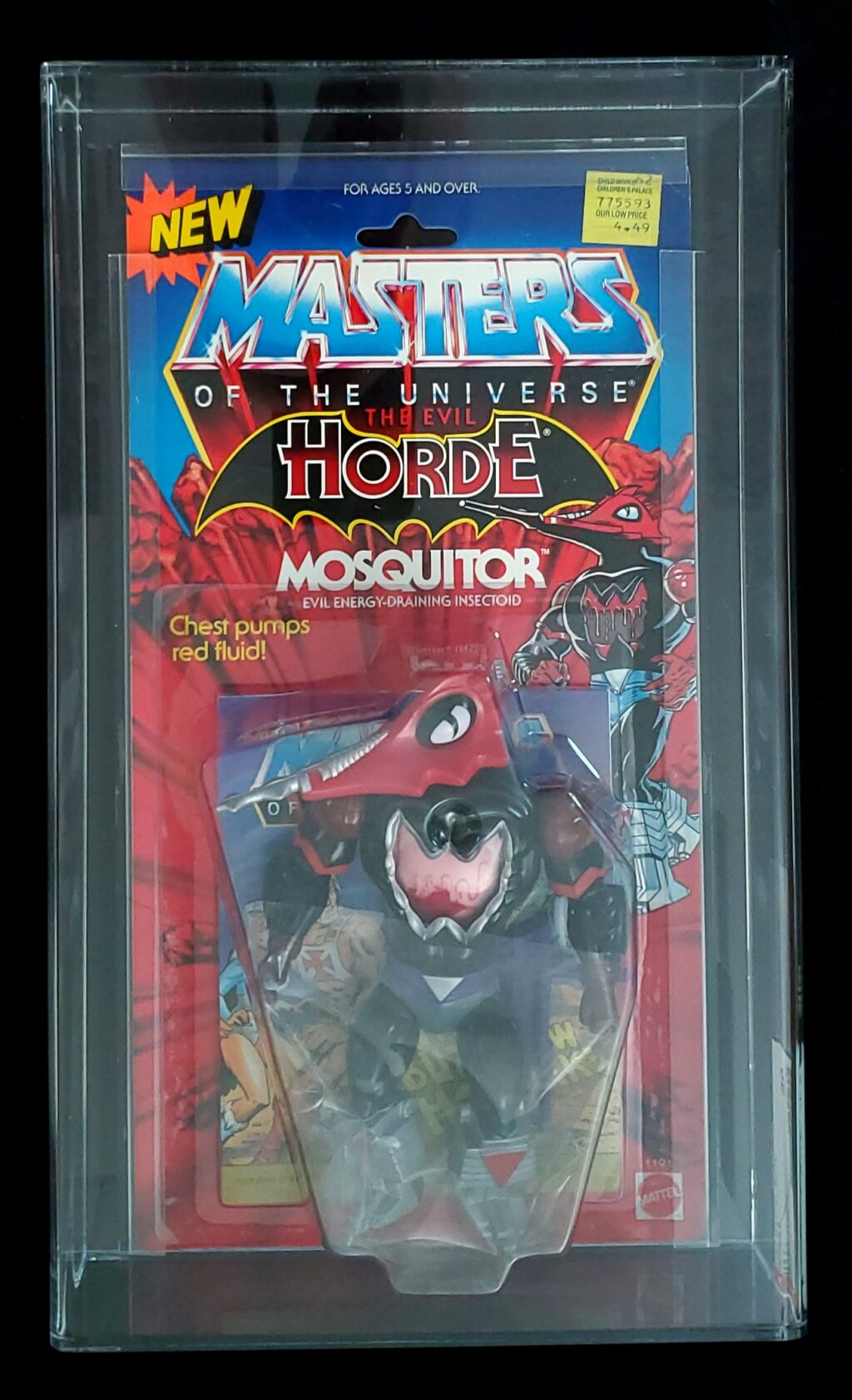 1987 MOC MOTU AFA-Graded 80 NM Mosquitor Action Figure – The Toys Time ...