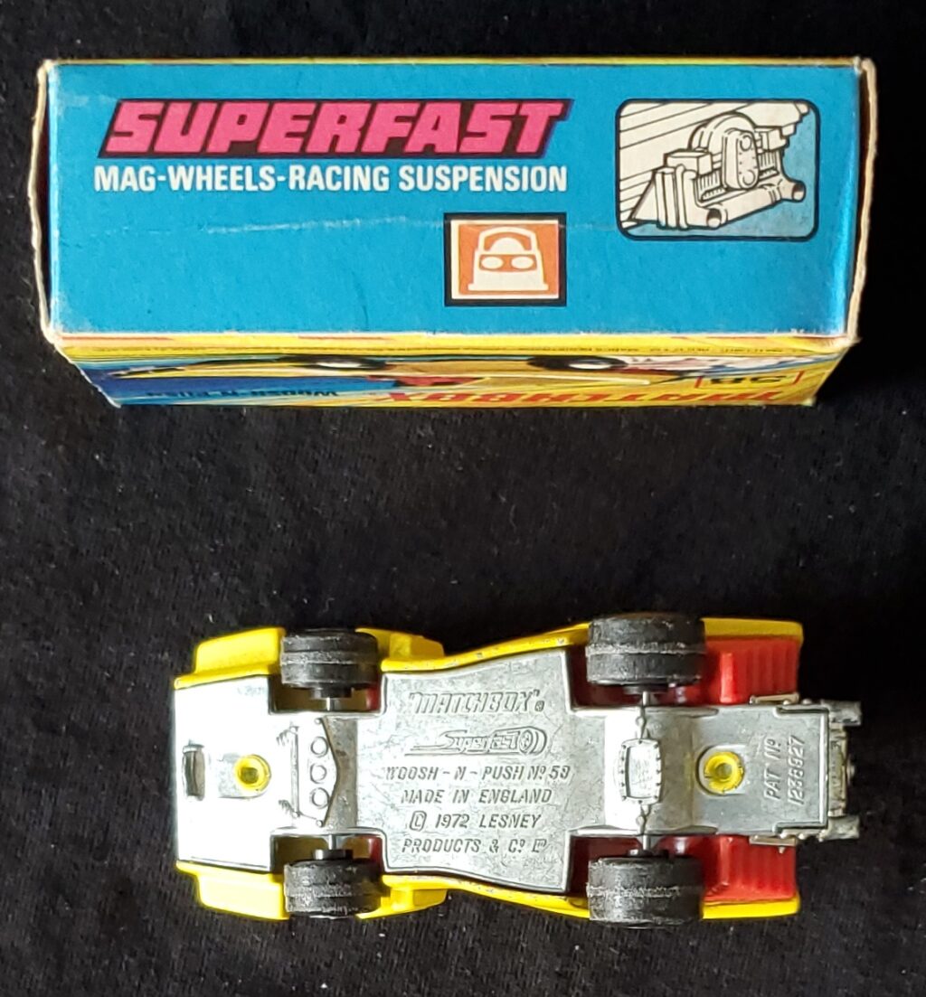 NM Matchbox 58-D Woosh-N-Push in the Box – The Toys Time Forgot