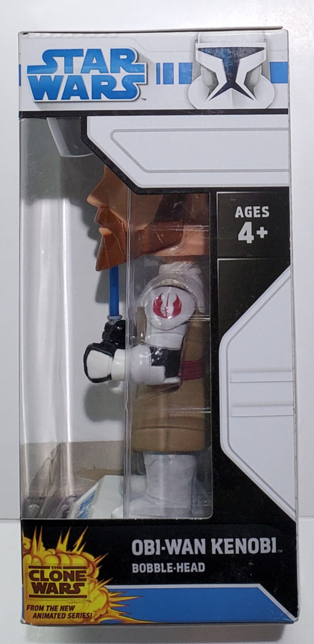 Star Wars Clone Wars Obi-Wan Kenobi Bobble-Head from Funko – The Toys ...