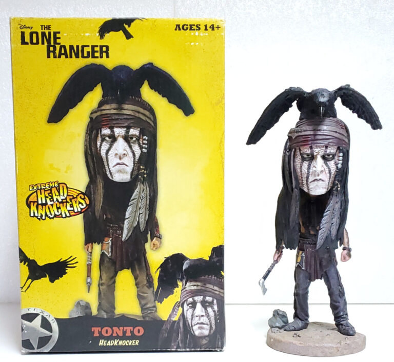 The Lone Ranger Resin Extreme HeadKnocker Bobblehead from NECA – The ...