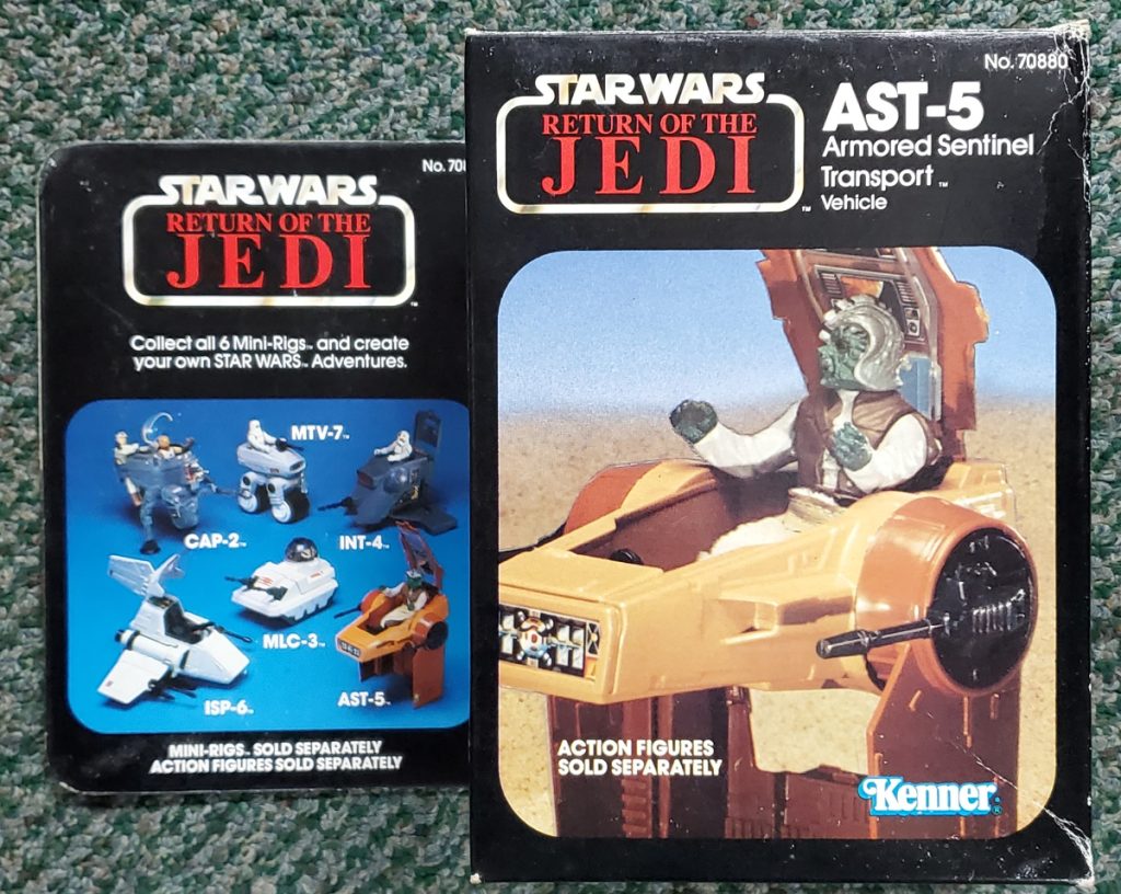 1983 MIB Kenner Star Wars Return of the Jedi AST-5 Mini-Rig – Factory ...