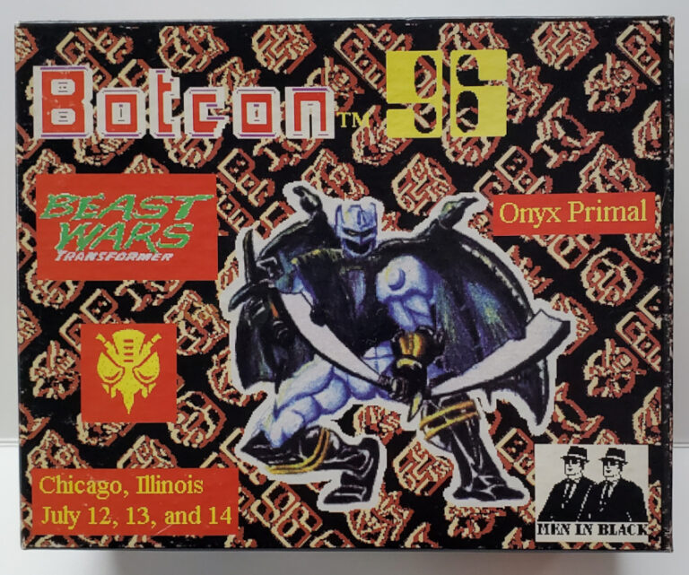 MIB Kenner Transformers Beast Wars Botcon ’96 Exclusive Onyx Primal – The Toys Time Forgot