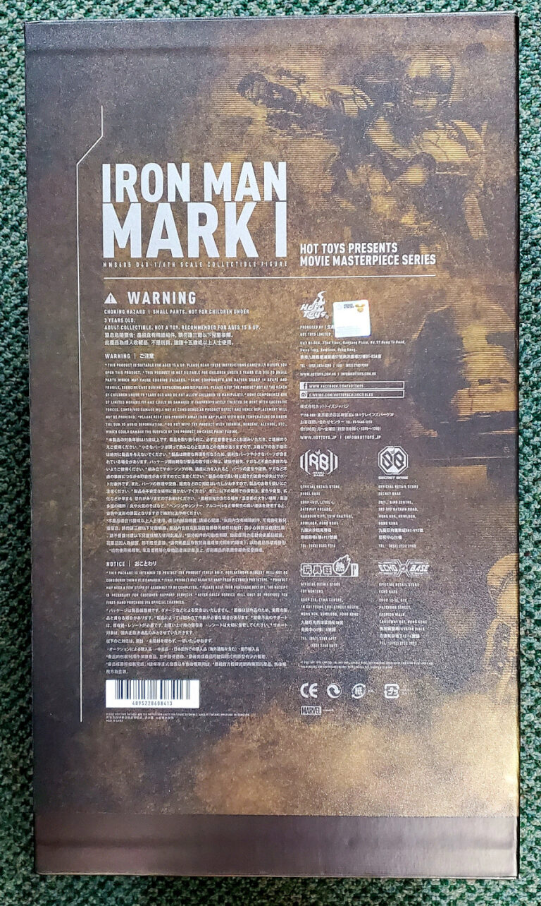 Hot Toys Iron Man Mark I Diecast 1:6 Scale Figure – The Toys Time Forgot