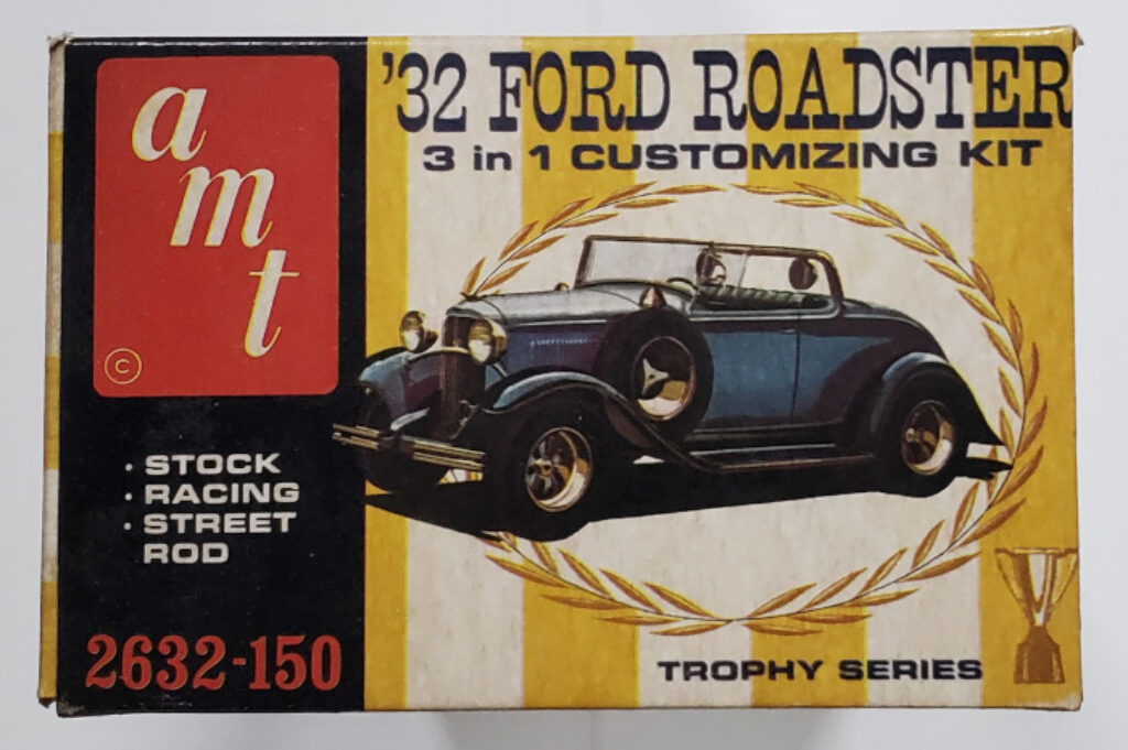 Vintage 1964 AMT ’32 Ford Roadster 3 in 1 Customizing Model Kit in the ...