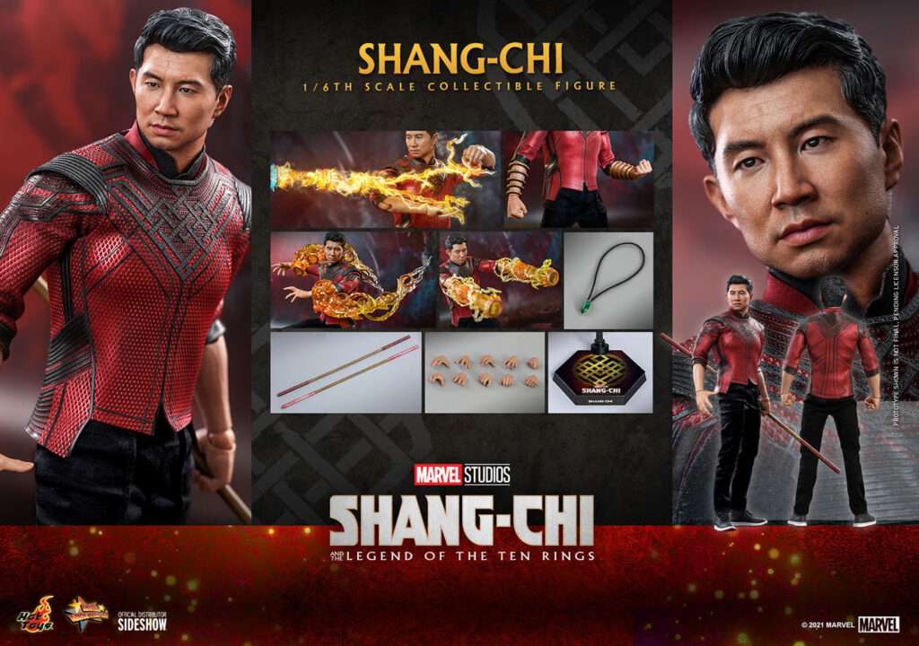 Hot Toys Marvel Legend of the Ten Rings Shang-Chi 1:6 Scale Figure ...