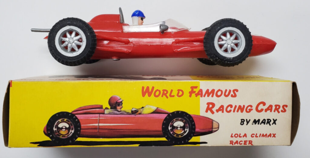 1960’s Marx Plastic Friction Lola Climax Racer in the Box – The Toys ...