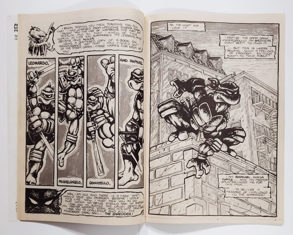 1984 Mirage Studios Teenage Mutant Ninja Turtles #1 : First Print with ...