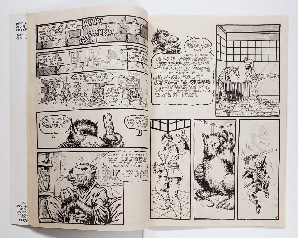 1984 Mirage Studios Teenage Mutant Ninja Turtles #1 : First Print with ...