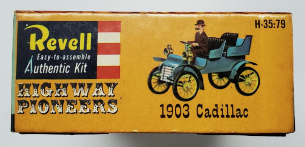 Vintage 1960 Revell Highway Pioneers 1903 Cadillac Model Kit Sealed in ...