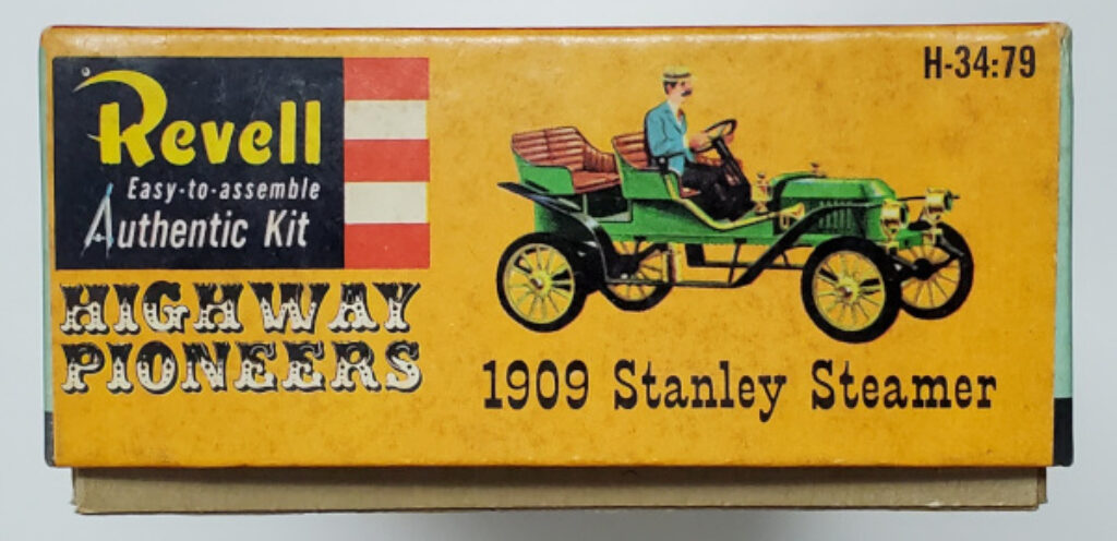 Vintage 1960 Revell Highway Pioneers 1909 Stanley Steamer Model Kit ...
