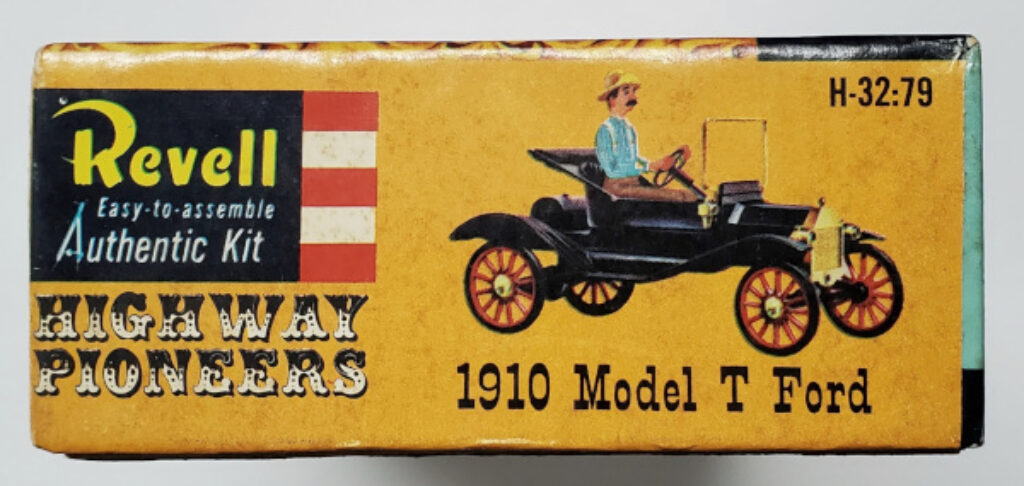 Vintage 1960 Revell Highway Pioneers 1910 Model T Ford Model Kit Sealed ...