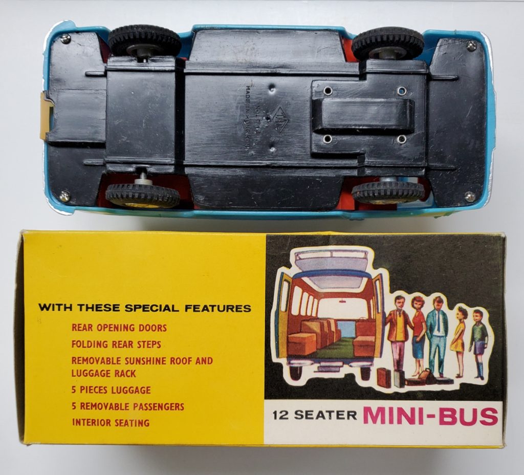 1960’s TAT Plastic Thames 12-Seater Mini-Bus with High Power Friction ...