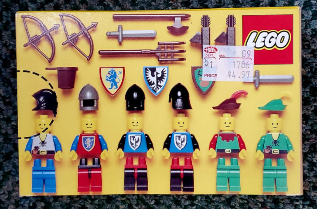 Vintage 1989 LEGO 6103 Castle Mini Figures in Sealed Box – The Toys ...