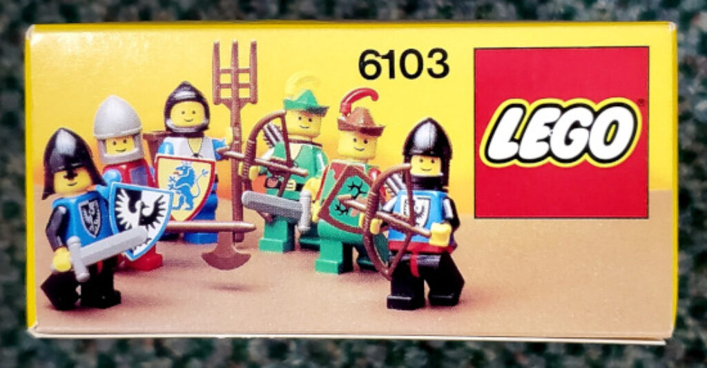 Vintage 1989 LEGO 6103 Castle Mini Figures in Sealed Box – The Toys ...
