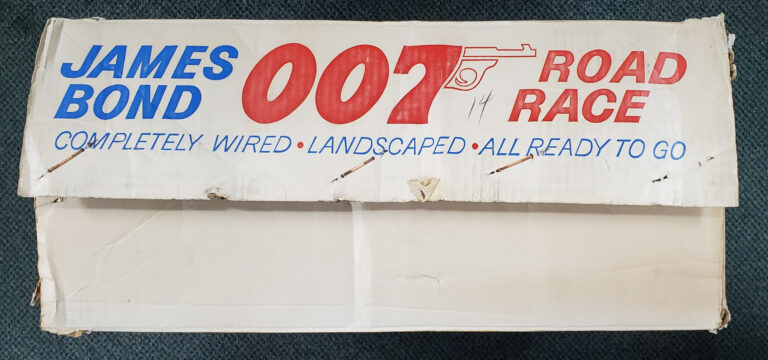 1965 AC Gilbert Sears Exclusive James Bond 007 Road Race O Gauge Slot ...