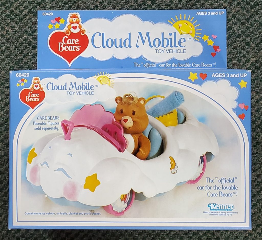 MIB 1983 Kenner Care Bears Cloud Mobile: Factory Sealed – The Toys Time Forgot