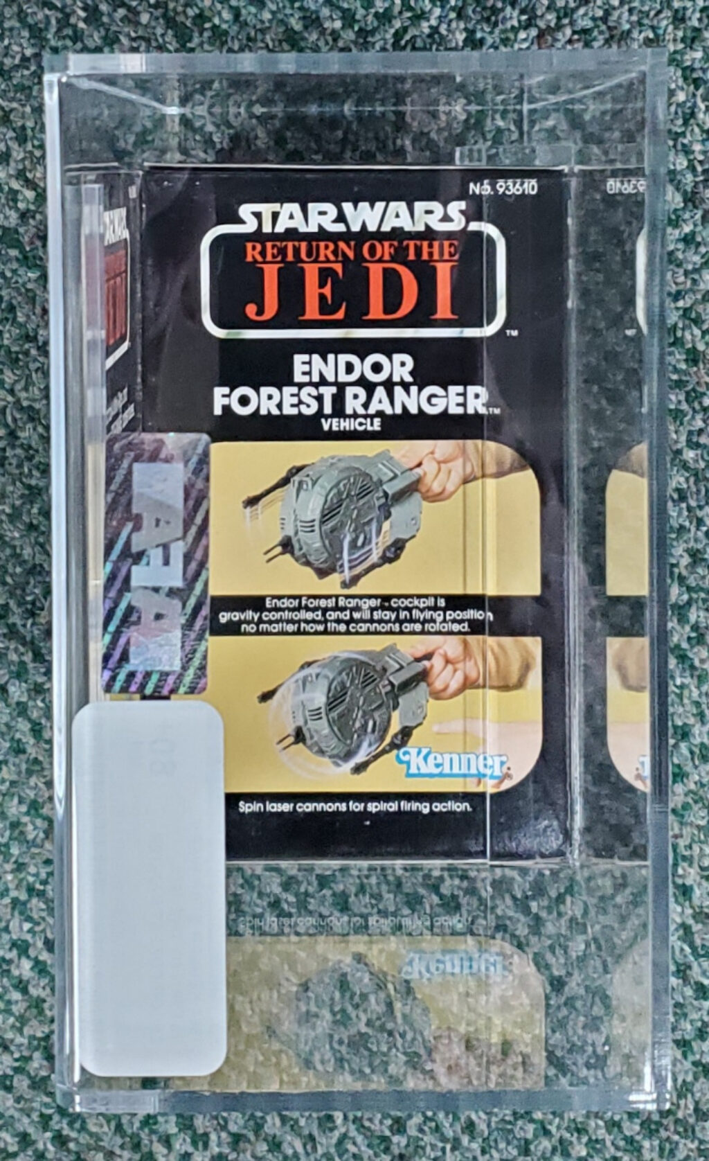 MIB 1983 AFA-Graded 80+ NM Kenner Star Wars Return of the Endor Forest ...