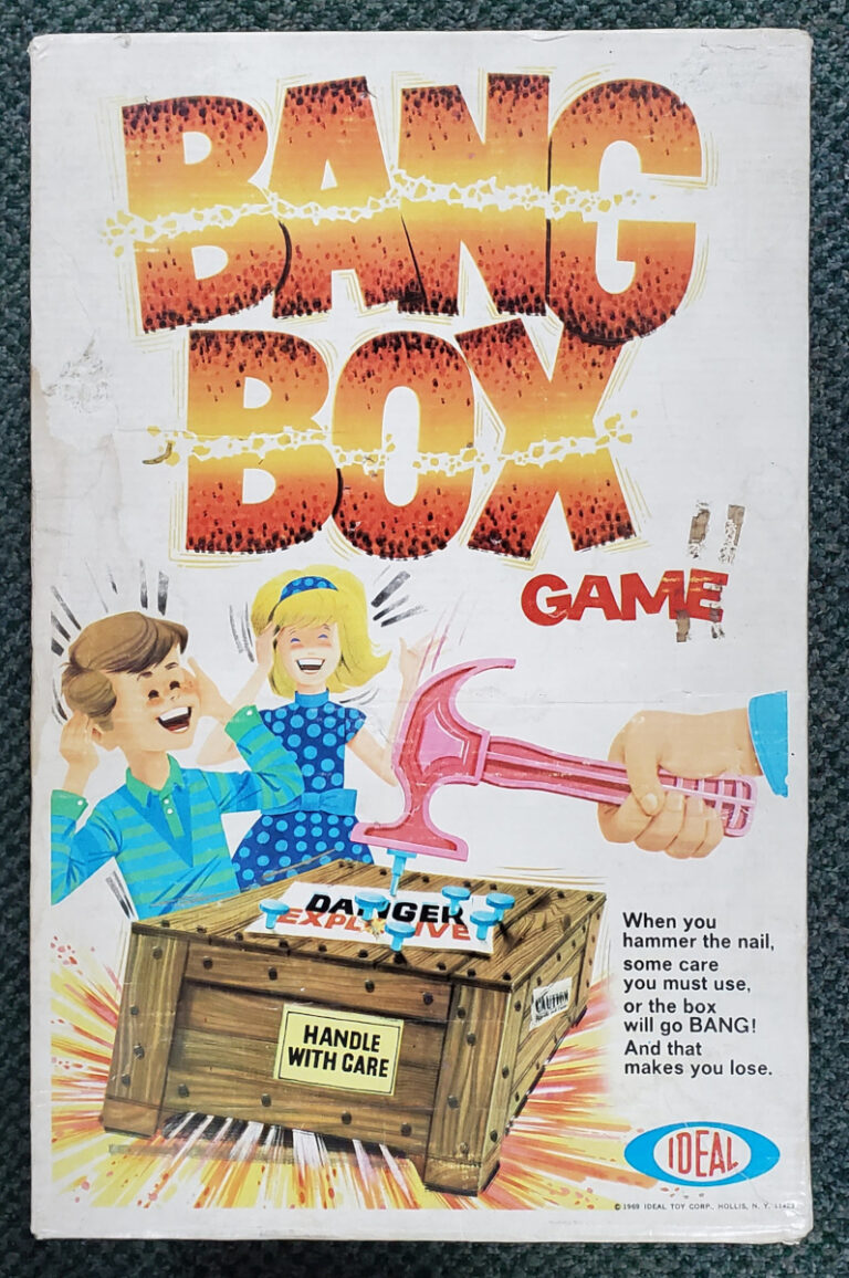 1969 Bang Box Game by Ideal – The Toys Time Forgot