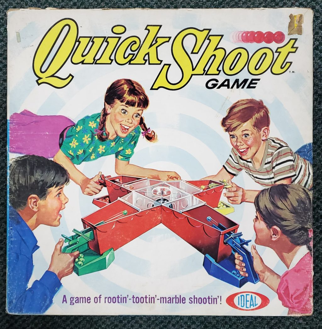 1970 Quick Shoot Game by Ideal – The Toys Time Forgot