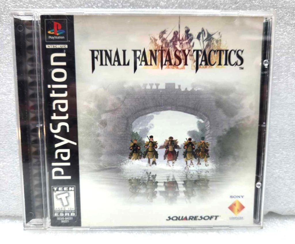 1997 Squaresoft Final Fantasy Tactics Video Game for Playstation ...