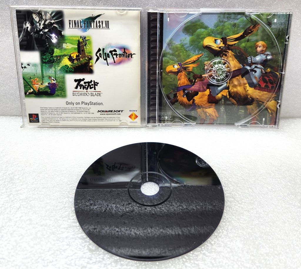 1997 Squaresoft Final Fantasy Tactics Video Game for Playstation ...