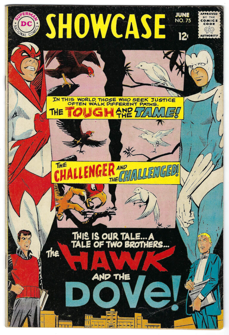 DC Comics Showcase (1956) #75: 1st Appearance of Hawk and Dove – The ...