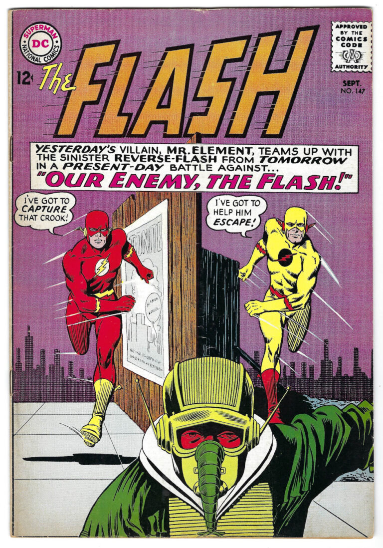 DC Comics The Flash (1959) #147: 2nd Appearance of Reverse Flash – The ...