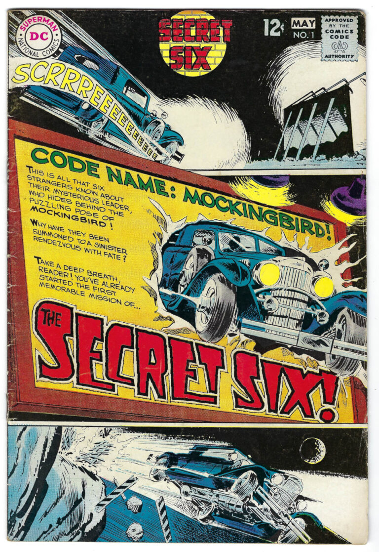 DC Comics Secret Six (1968) #1: 1st Appearance – The Toys Time Forgot