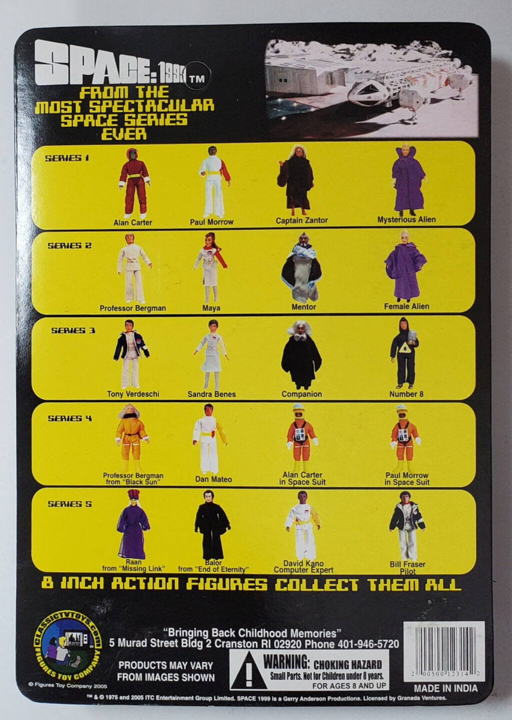 MOC Figures Toy Company Space: 1999 Tony Verdeschi Series 3 Action ...