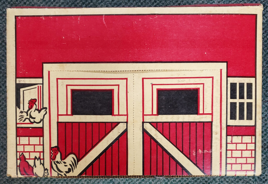 1940’s Marx Tin Litho Wind-Up Farm Tractor, Sickle Mower, Bottom Plow ...