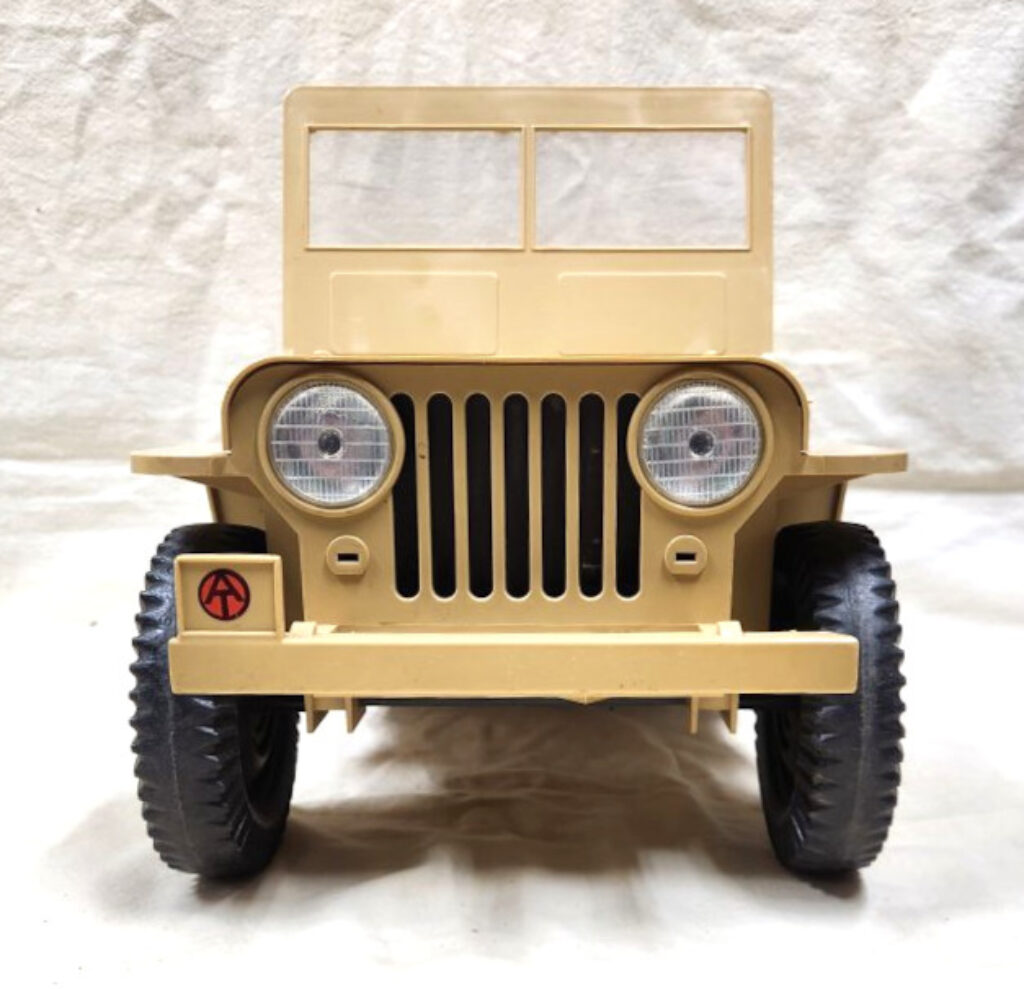 Hasbro 1971 G.I. Joe Land Adventurer Desert Patrol Adventure Jeep ...