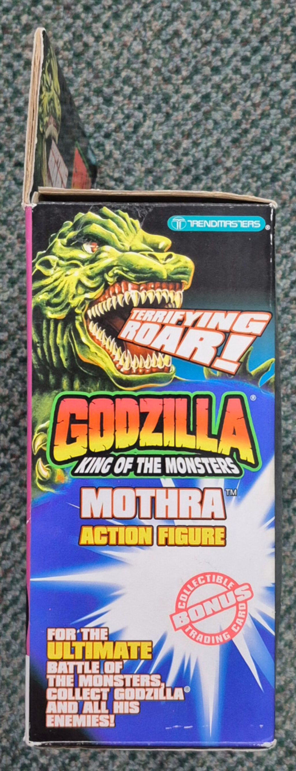 MIB 1994 Trendmasters Godzilla Mothra Action Figure – The Toys Time Forgot
