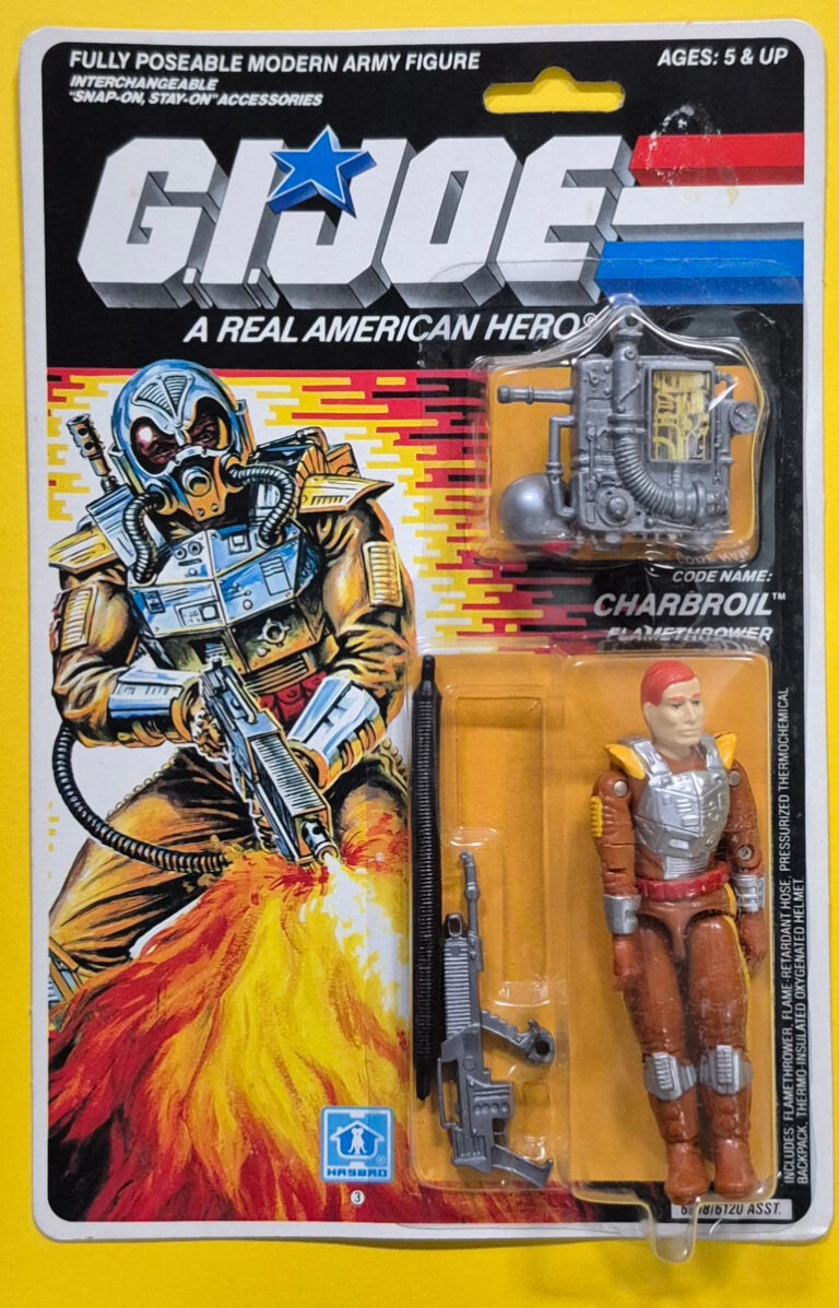 MOC 1988 Hasbro G.I. Joe ARAH Charbroil Factory Sealed – The Toys Time ...