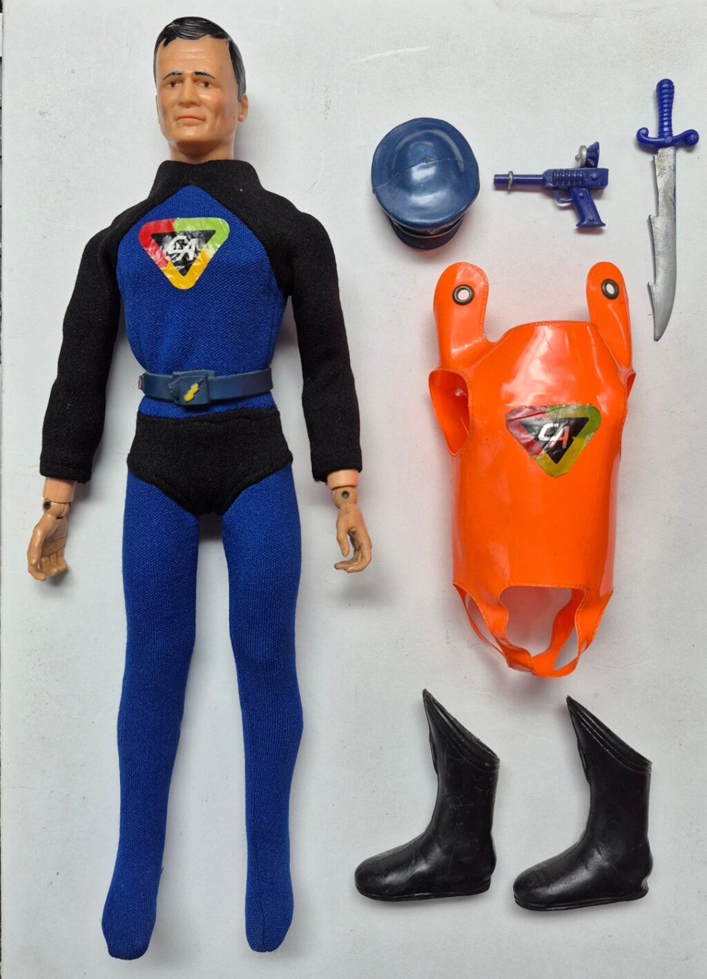1966 Ideal 12″ Captain Action in Box with Complete Outfit – The Toys ...