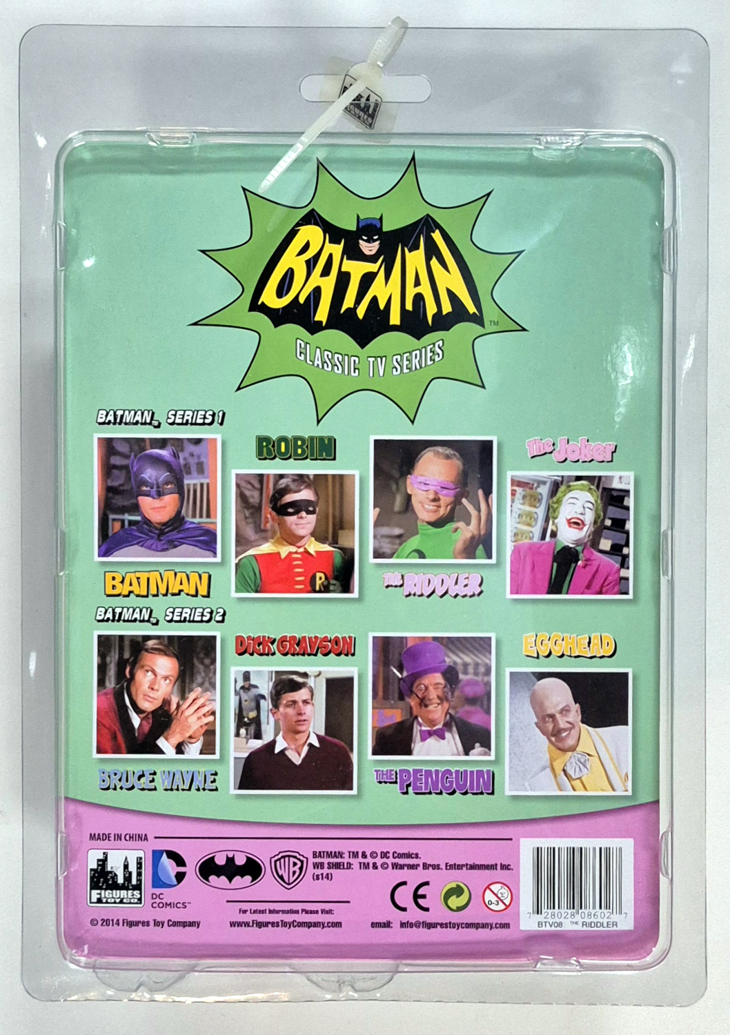 MOC Figures Toy Co. Batman Classic TV Series Frank Gorshin as The ...