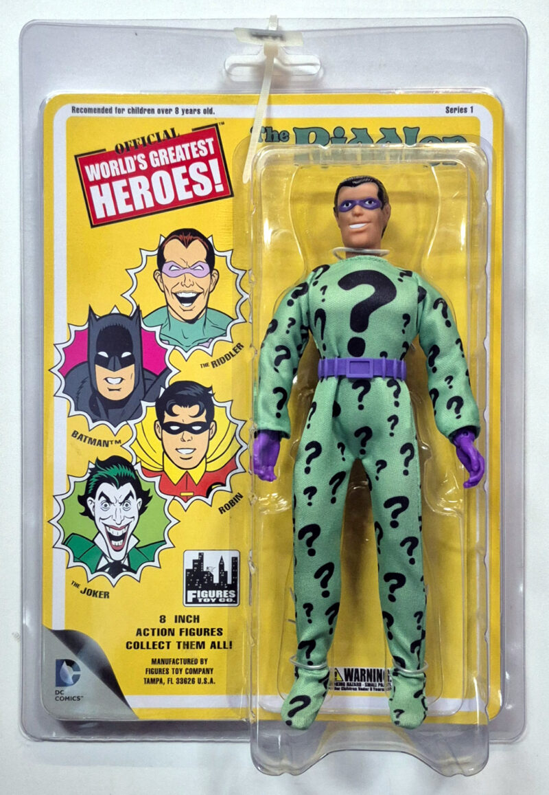 MOC Figures Toy Co. Official World’s Greatest Heroes The Riddler Action ...