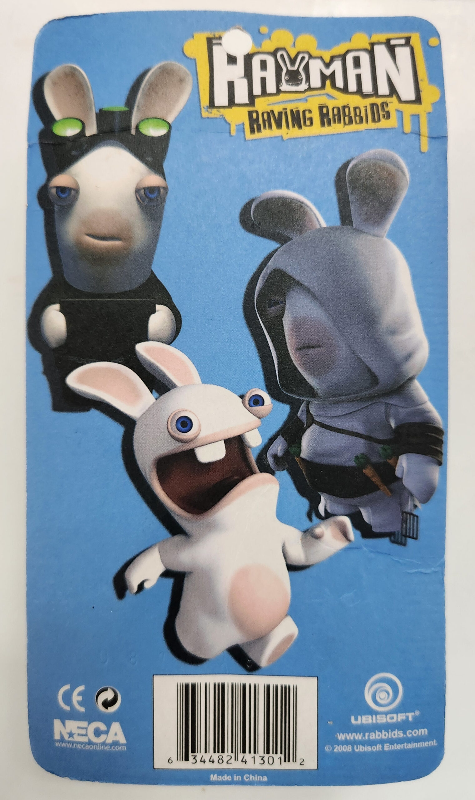 2008 Neca Rayman Raving Rabbids Full Set of 3 Action Figures – Mint on ...