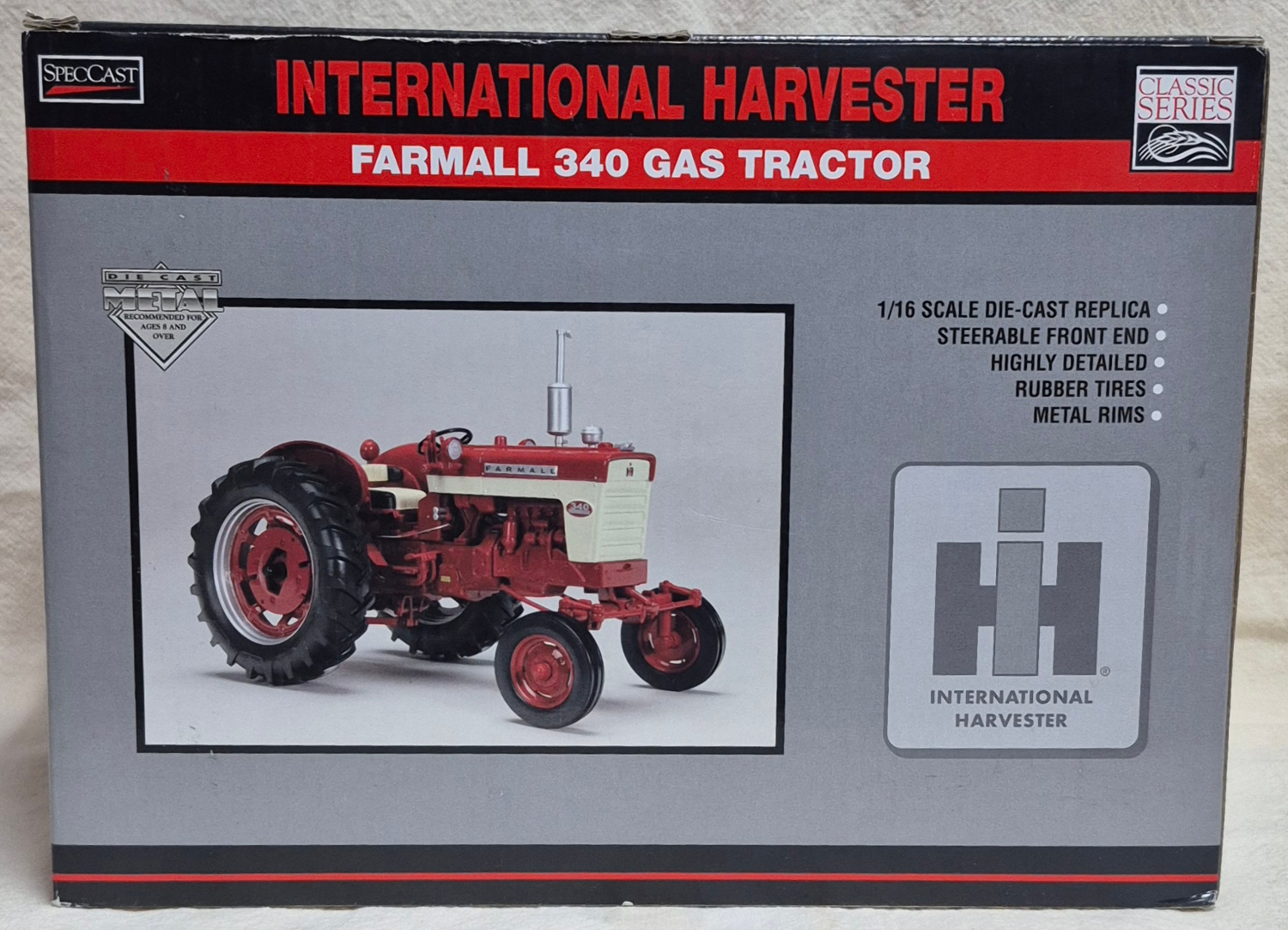 ERTL SpecCast Classic Series Die-cast International Harvester Farmall ...