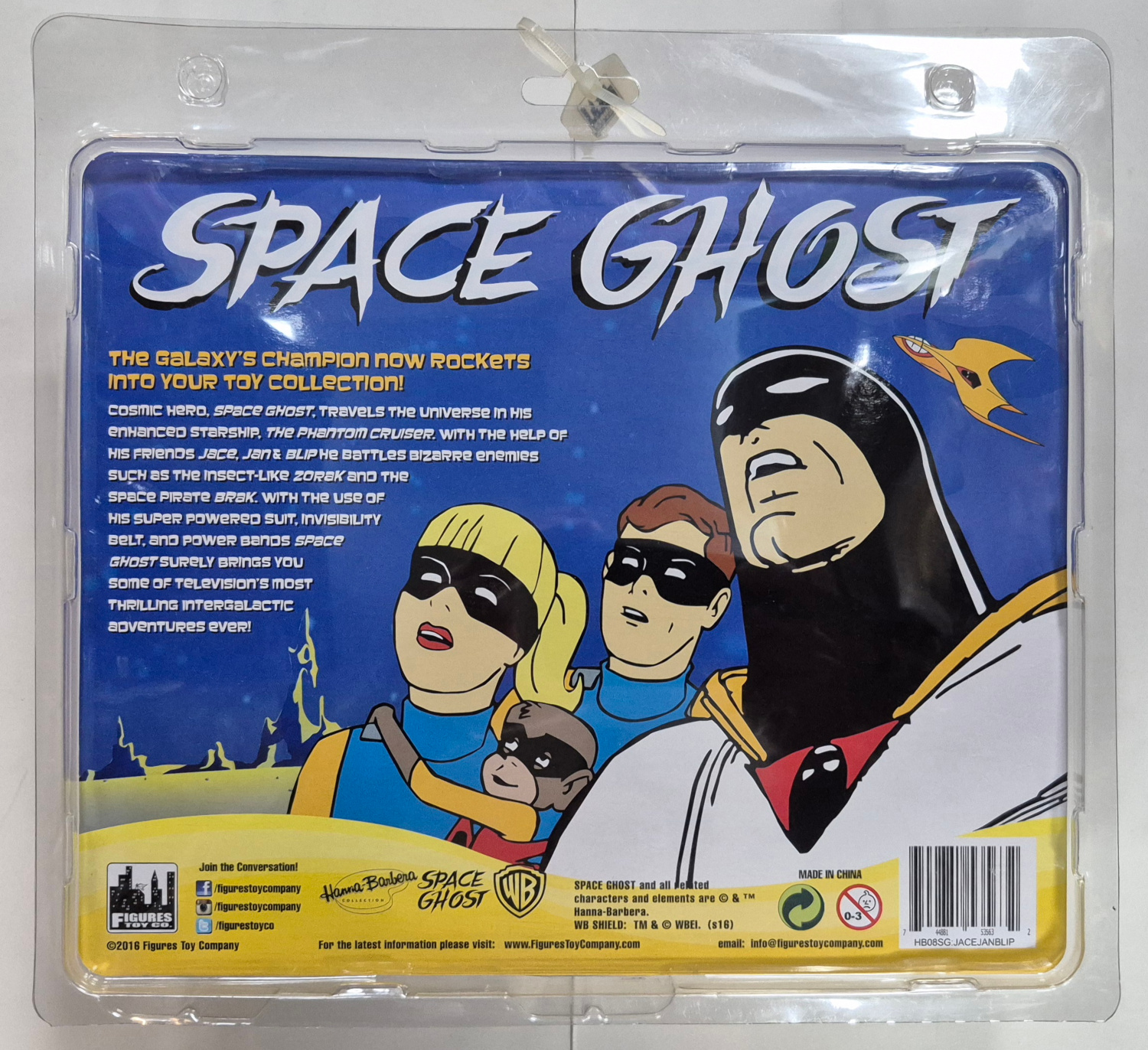 MOC Figures Toy Co. Official World’s Greatest Heroes Space Ghost Jace ...