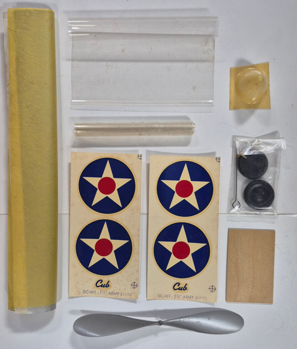 Vintage 1976 Flyline Models Balsa Wood Flying Airplane Model Kit in Box ...