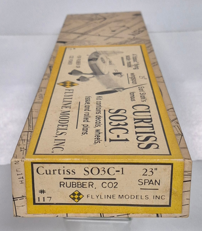 Vintage 1976 Flyline Models Balsa Wood Flying Airplane Model Kit in Box ...