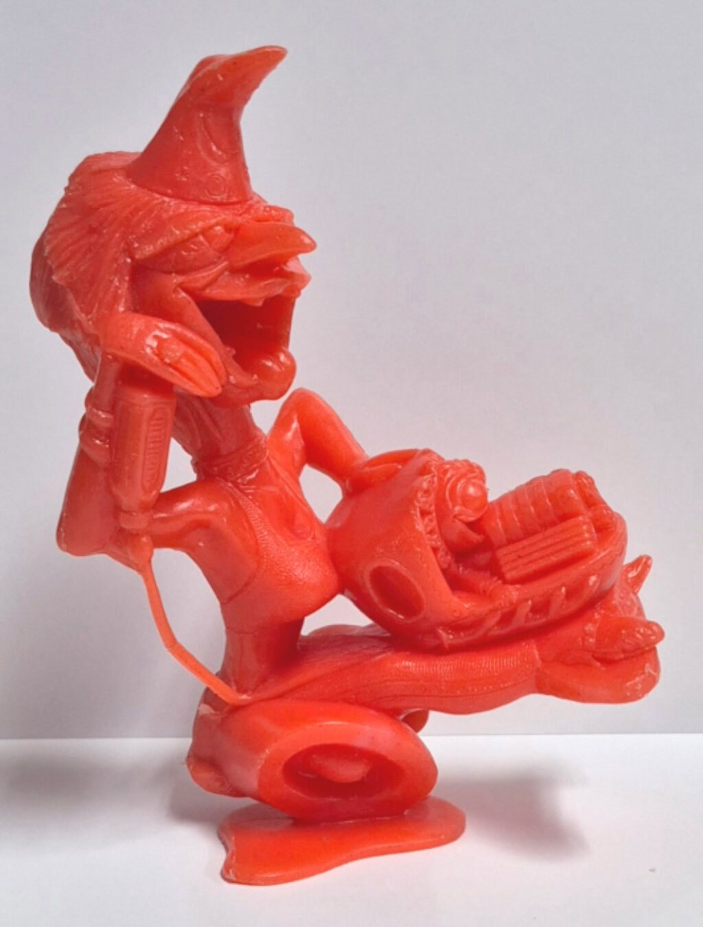 1964 Marx Nutty Mads Weird-Ohs Drag Hag Red Figure – Complete – The ...