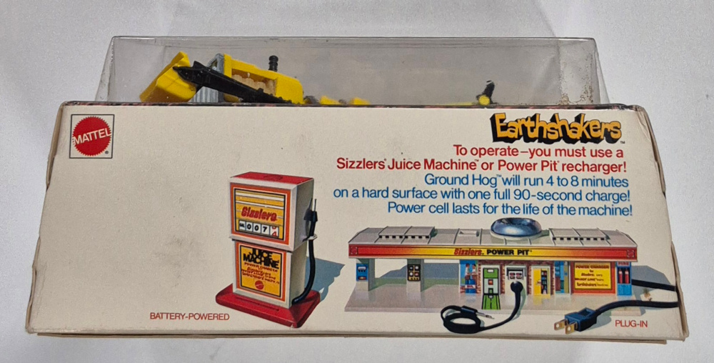MIP 1970 Mattel Hot Wheels Sizzlers Earthshakers Ground Hog with Dumper ...
