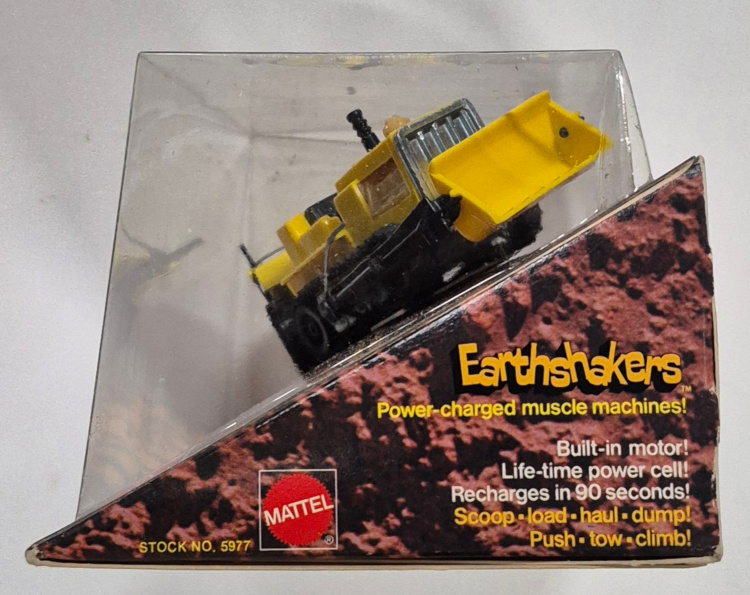 MIP 1970 Mattel Hot Wheels Sizzlers Earthshakers Ground Hog with Dumper ...
