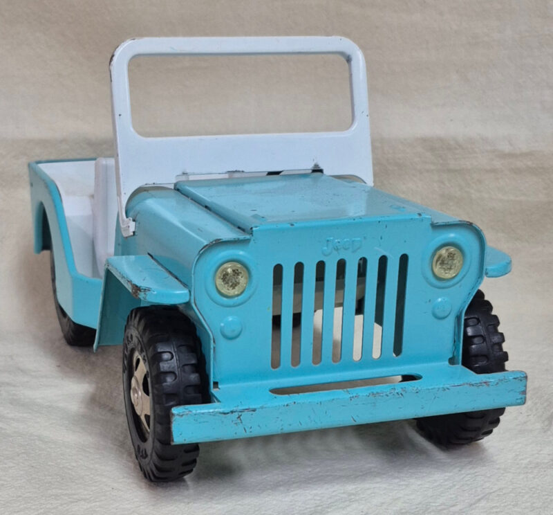 1962 Tonka No. 200 Jeep Dispatcher Pressed Steel Truck – The Toys Time ...